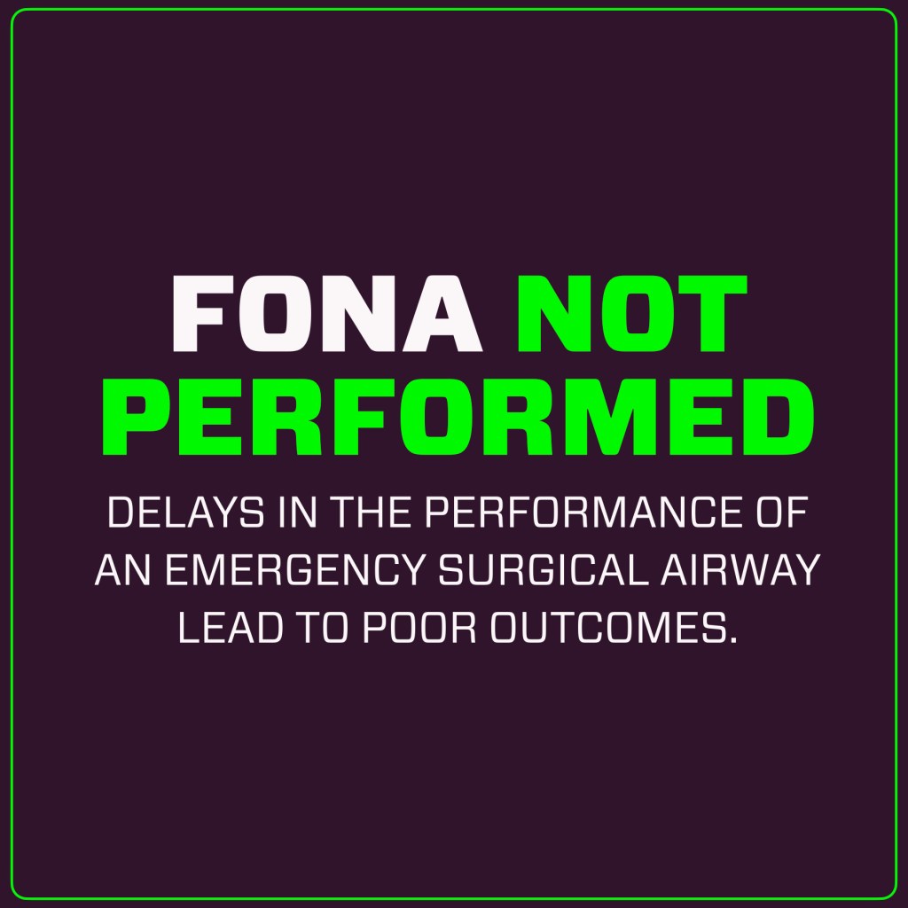Failure to Plan for Failure – The Protected Airway Collaborative