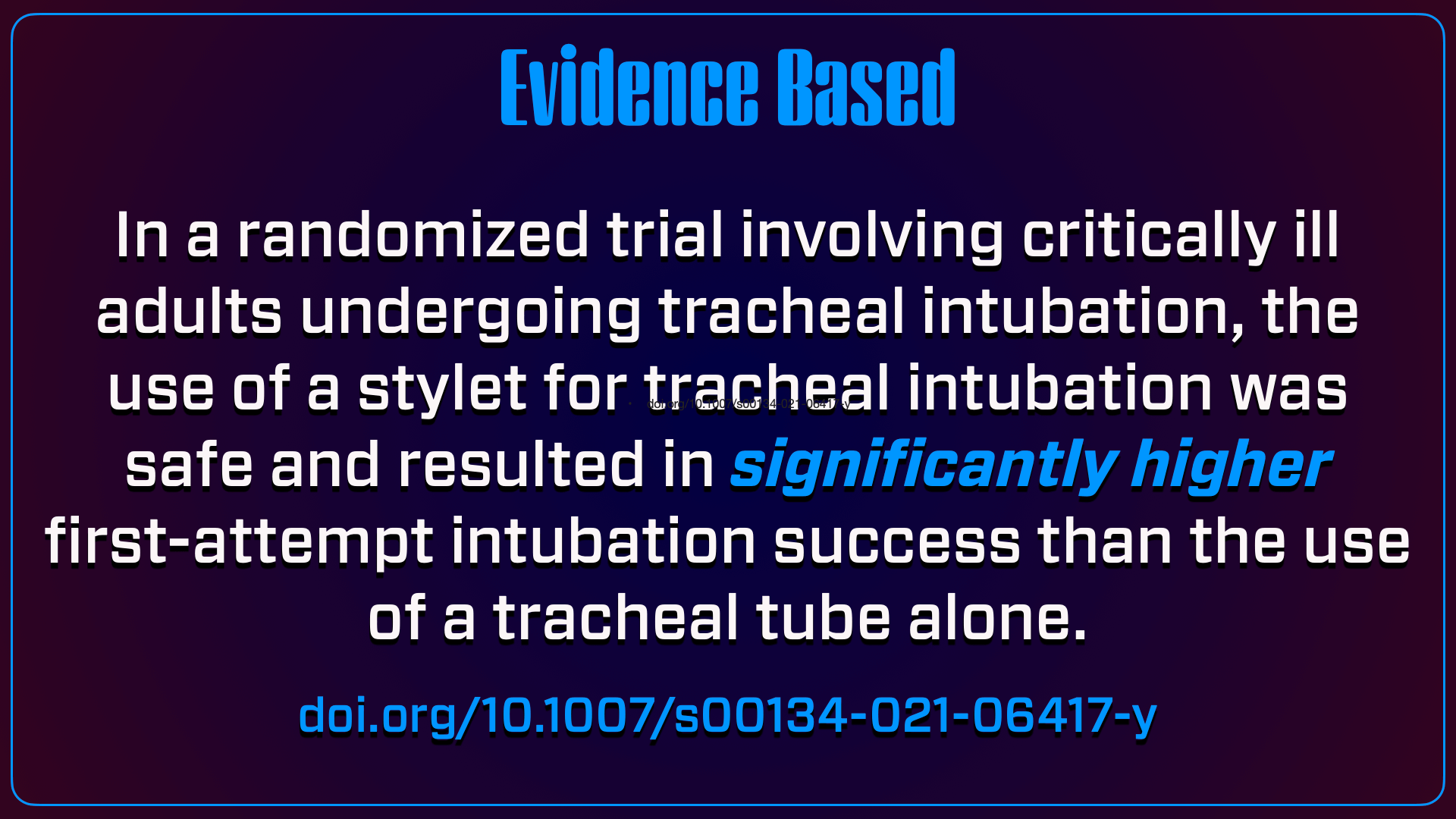 Stylet Shaping 101 – The Protected Airway Collaborative