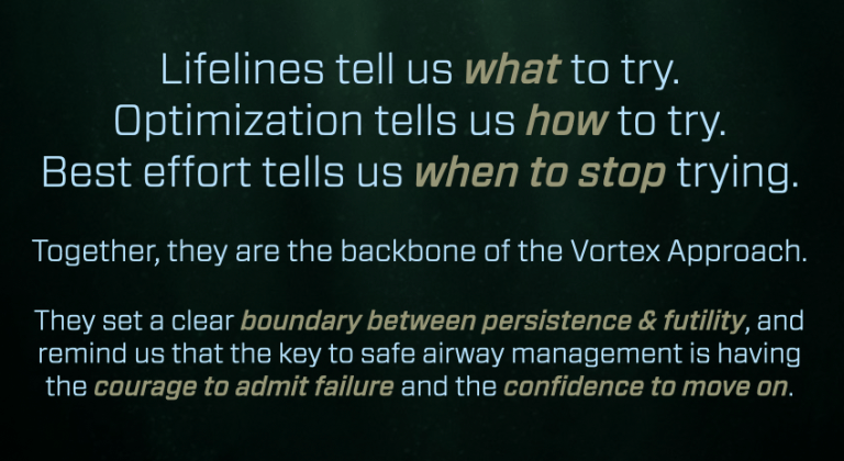 The Vortex Approach – The Protected Airway Collaborative